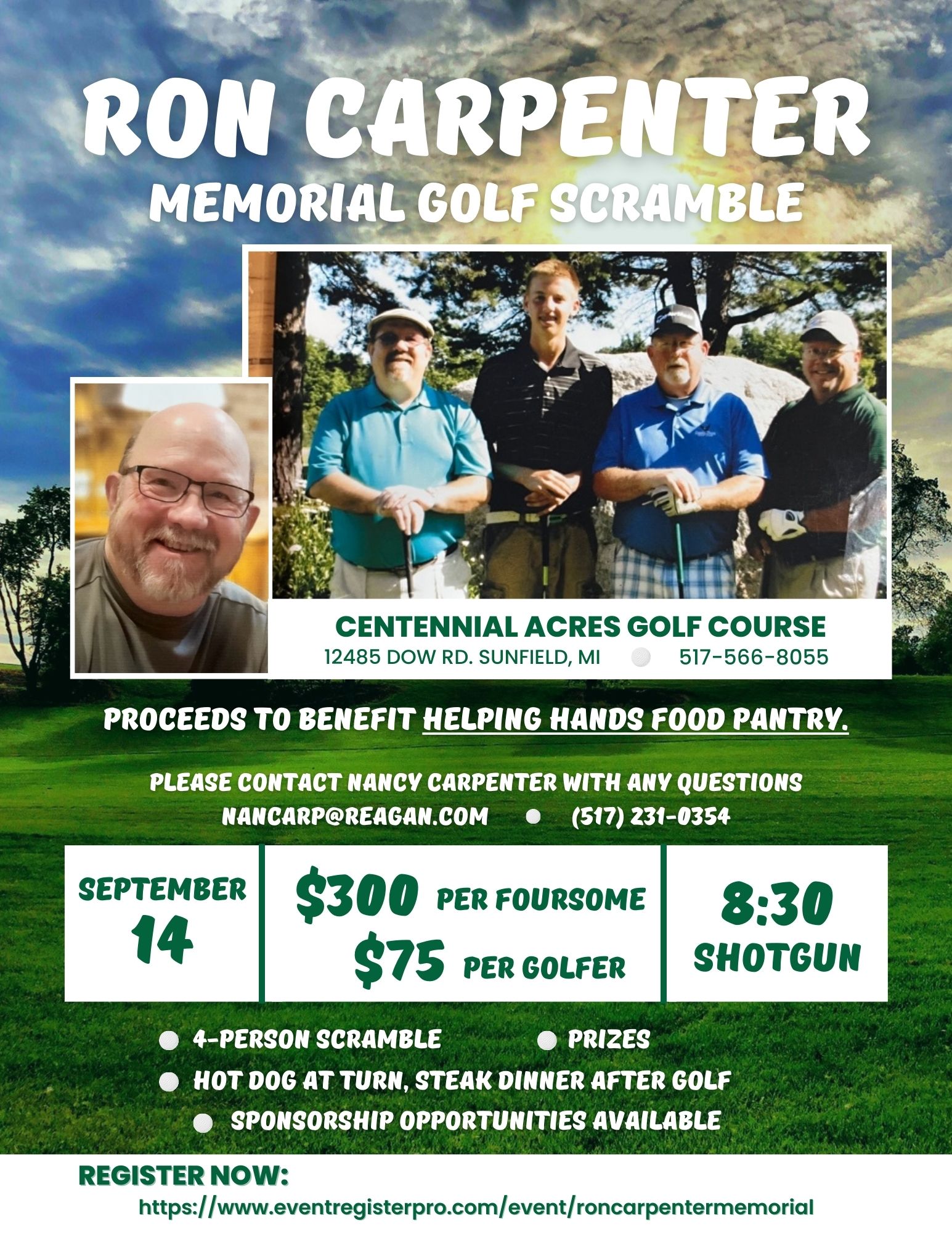 Ron Carpenter Memorial Golf Scramble